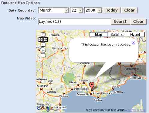 Des vidéos YouTube sur Google Maps