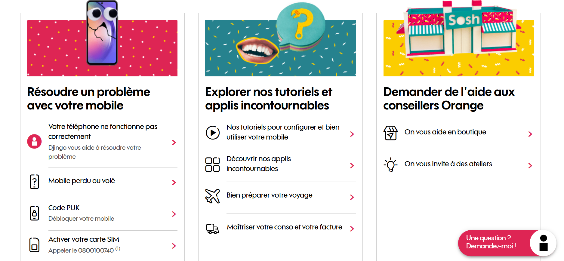 Comment contacter le service client Sosh ? (gratuit)